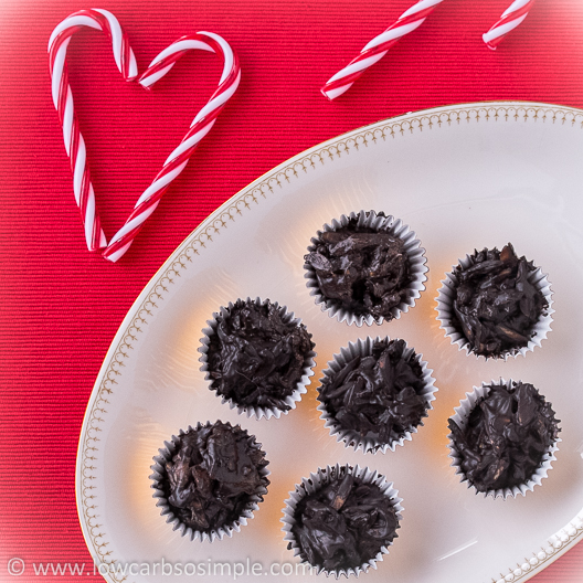 Crunchy Cherry Chocolate Confections | Low-Carb, So Simple!