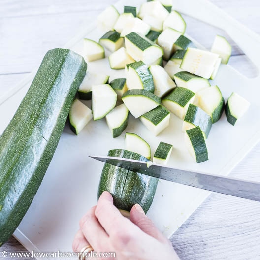 Mashed Zucchini with Peanuts | Low-Carb, So Simple!