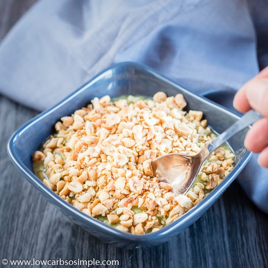 Mashed Zucchini with Peanuts | Low-Carb, So Simple!